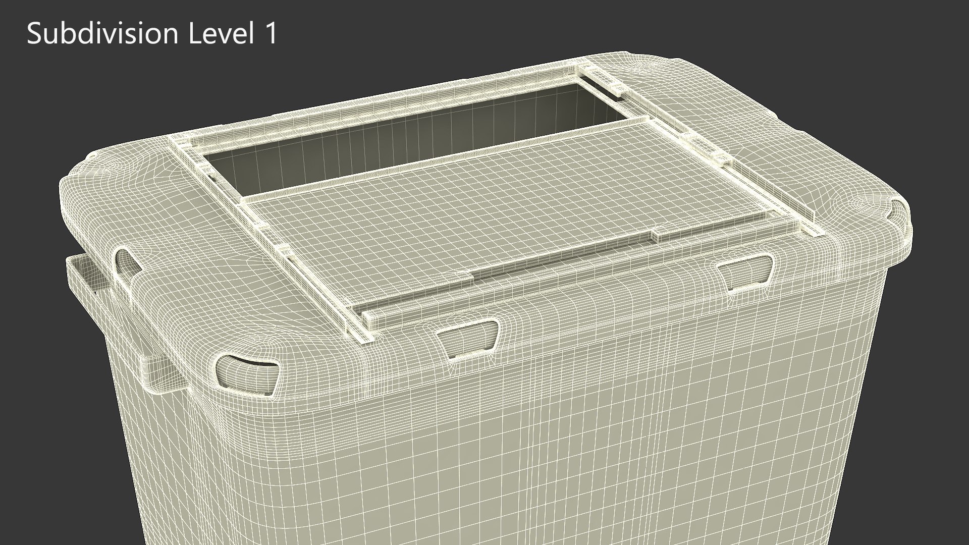 3D Waste Container 7L Plastic - TurboSquid 2323196