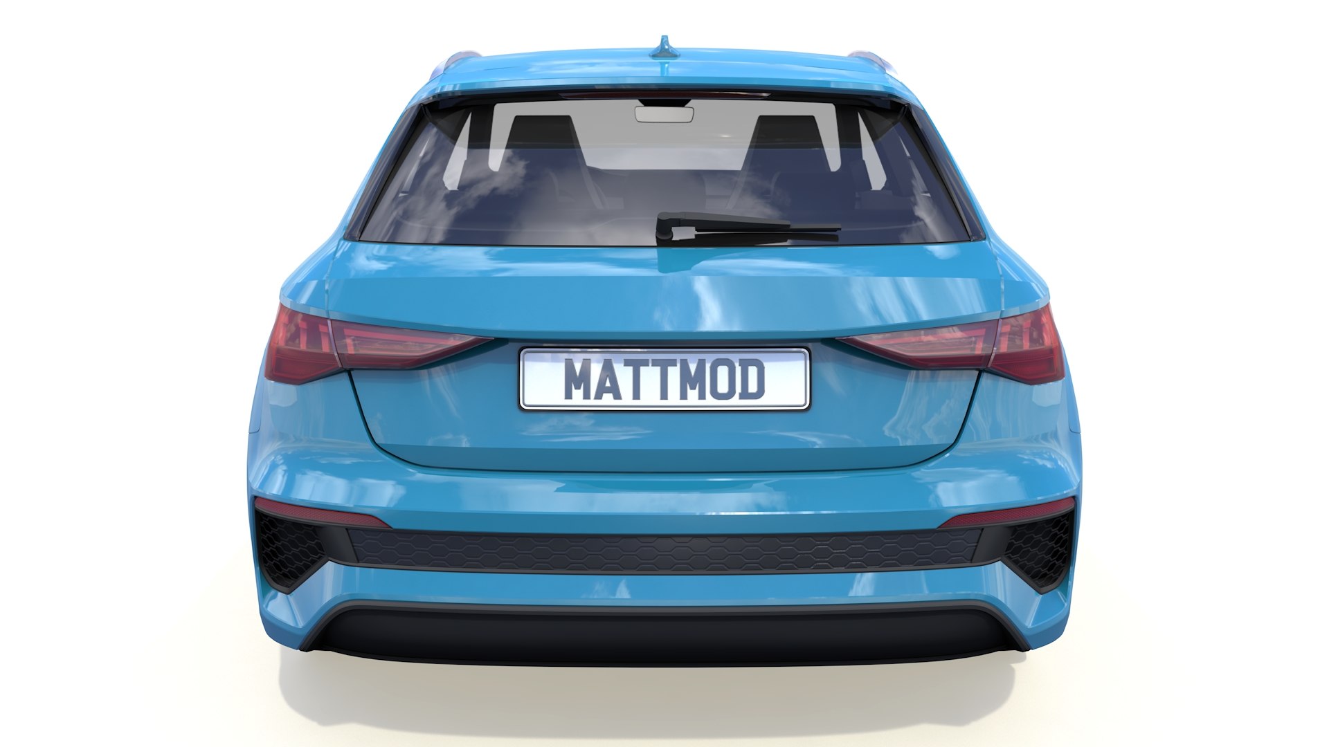 3D Generic Euro Hatchback - 2 - TurboSquid 2196575