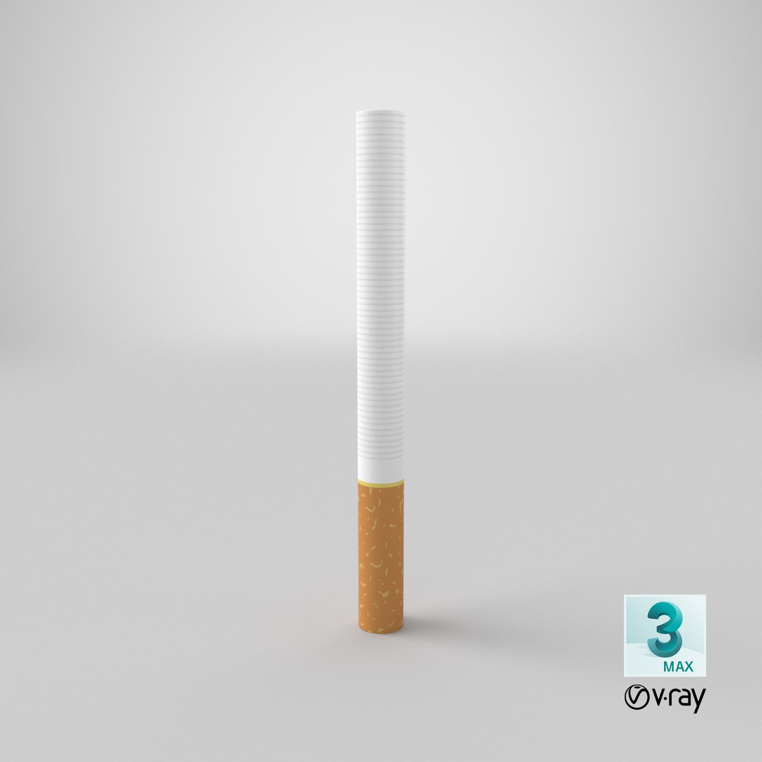 3D Cigarette 3D Model - TurboSquid 2022221