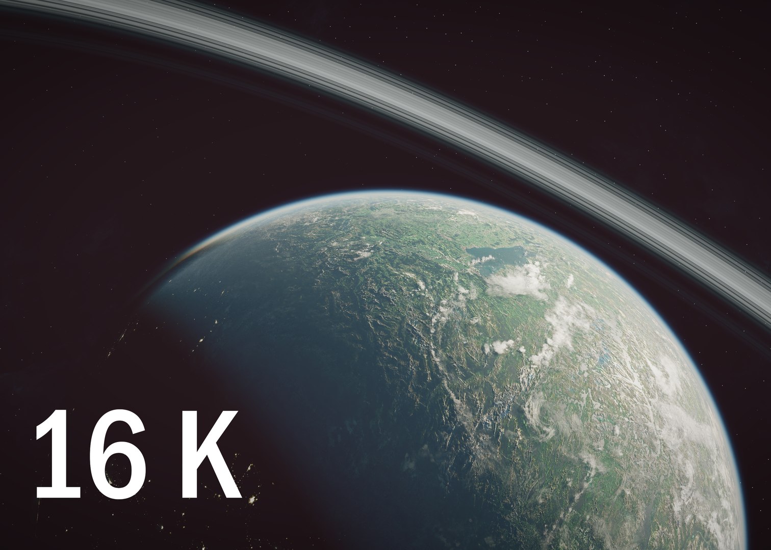 3D Model 16K Photorealistic Planet - TurboSquid 1799240