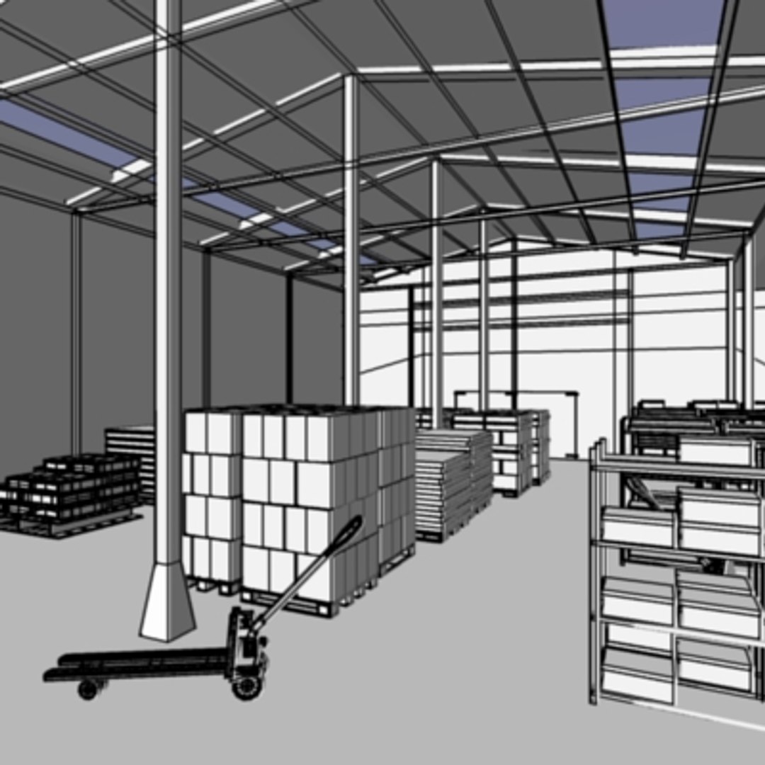 3d Warehouse Ware Model