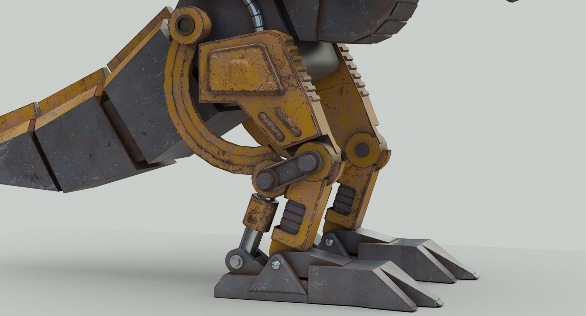 Sci Fi Dinorobot Model - TurboSquid 1174411
