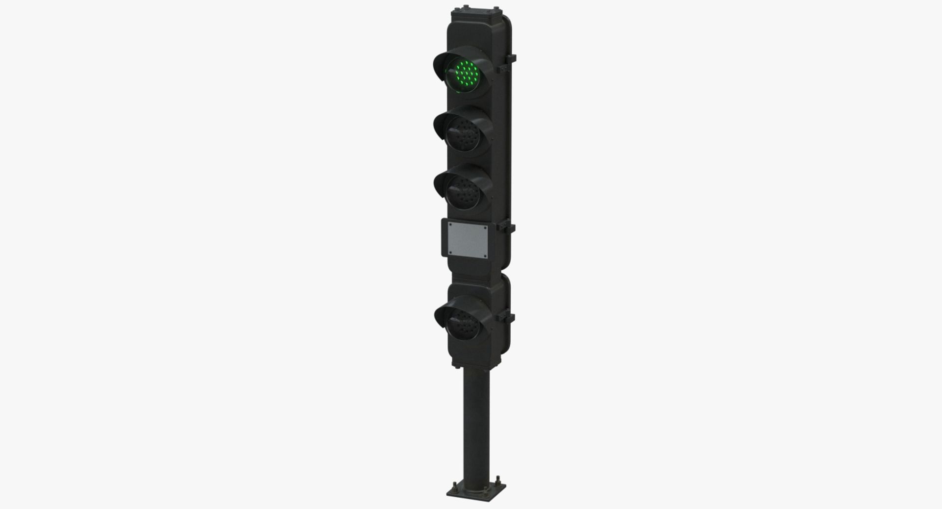 3D Subway Signal Light - TurboSquid 1187340