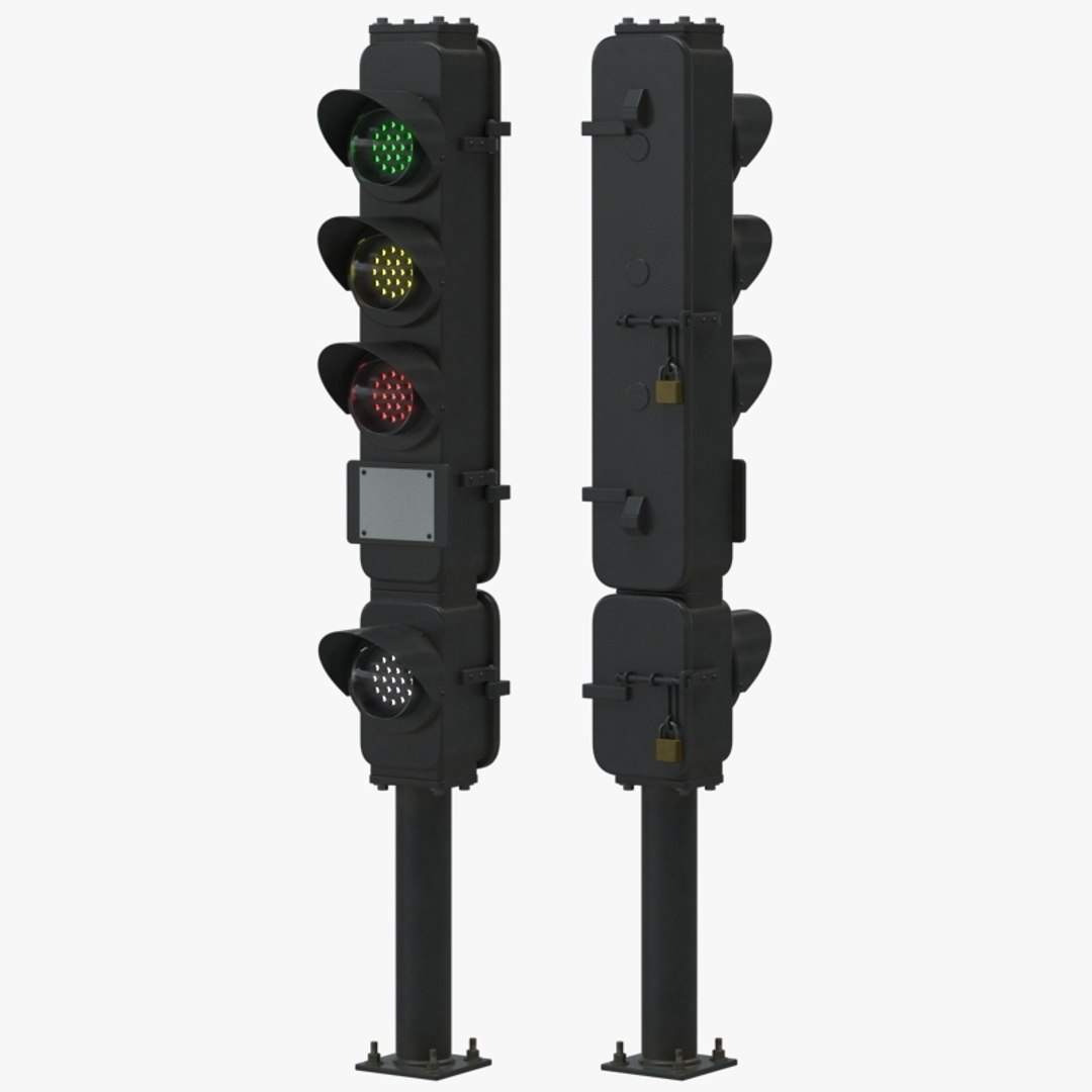 3D subway signal light - TurboSquid 1187340