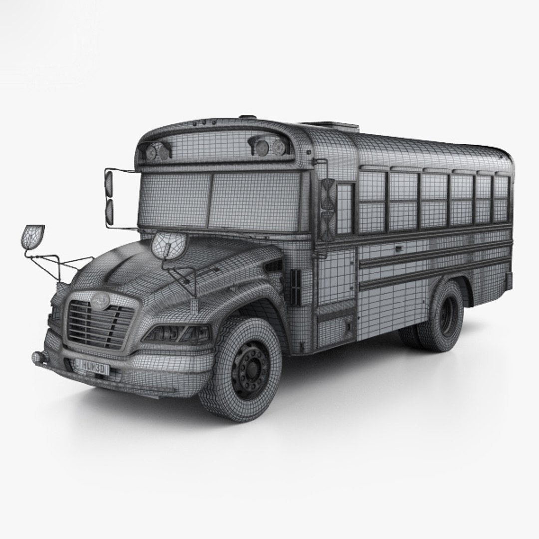 Blue bird vision 3D model - TurboSquid 1363074