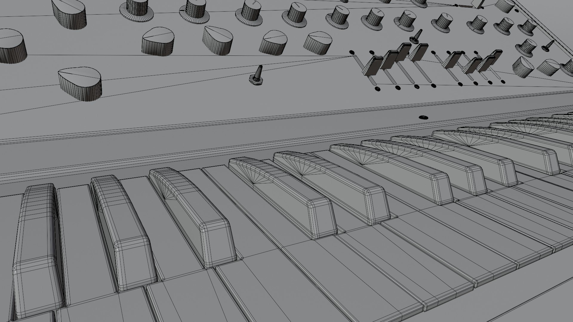 Crumar-ds2 Blend 3D Model - TurboSquid 2370760