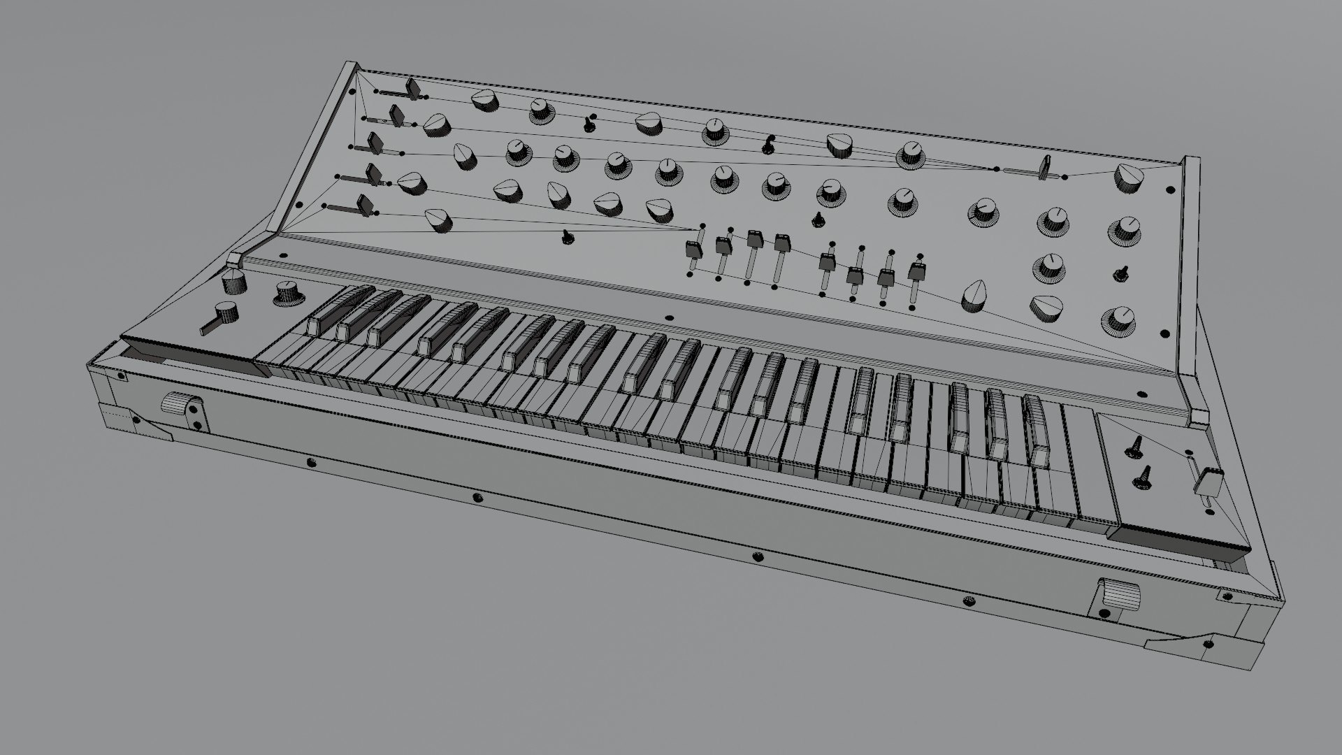 Crumar-ds2 Blend 3D Model - TurboSquid 2370760