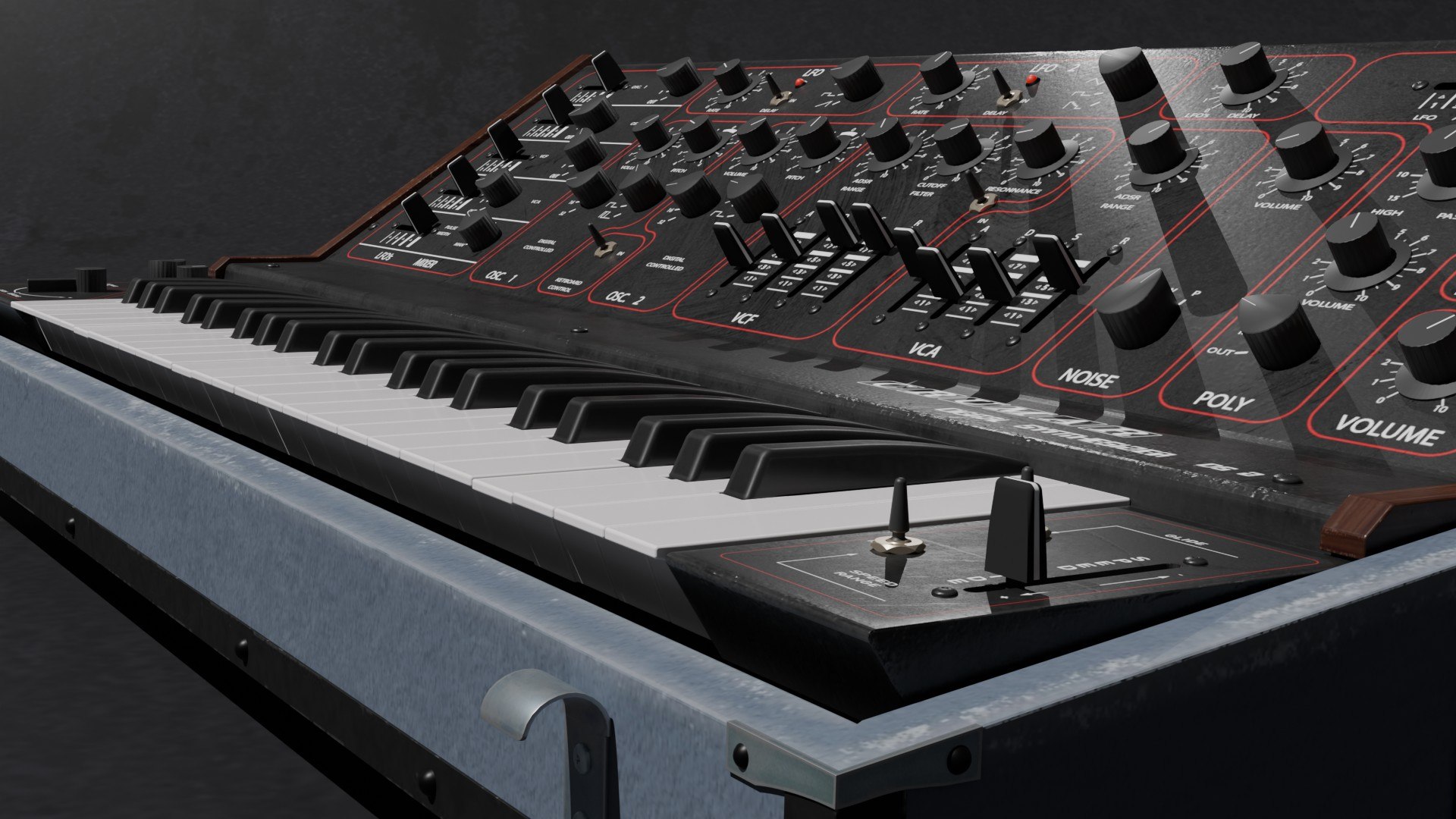 Crumar-ds2 Blend 3D Model - TurboSquid 2370760