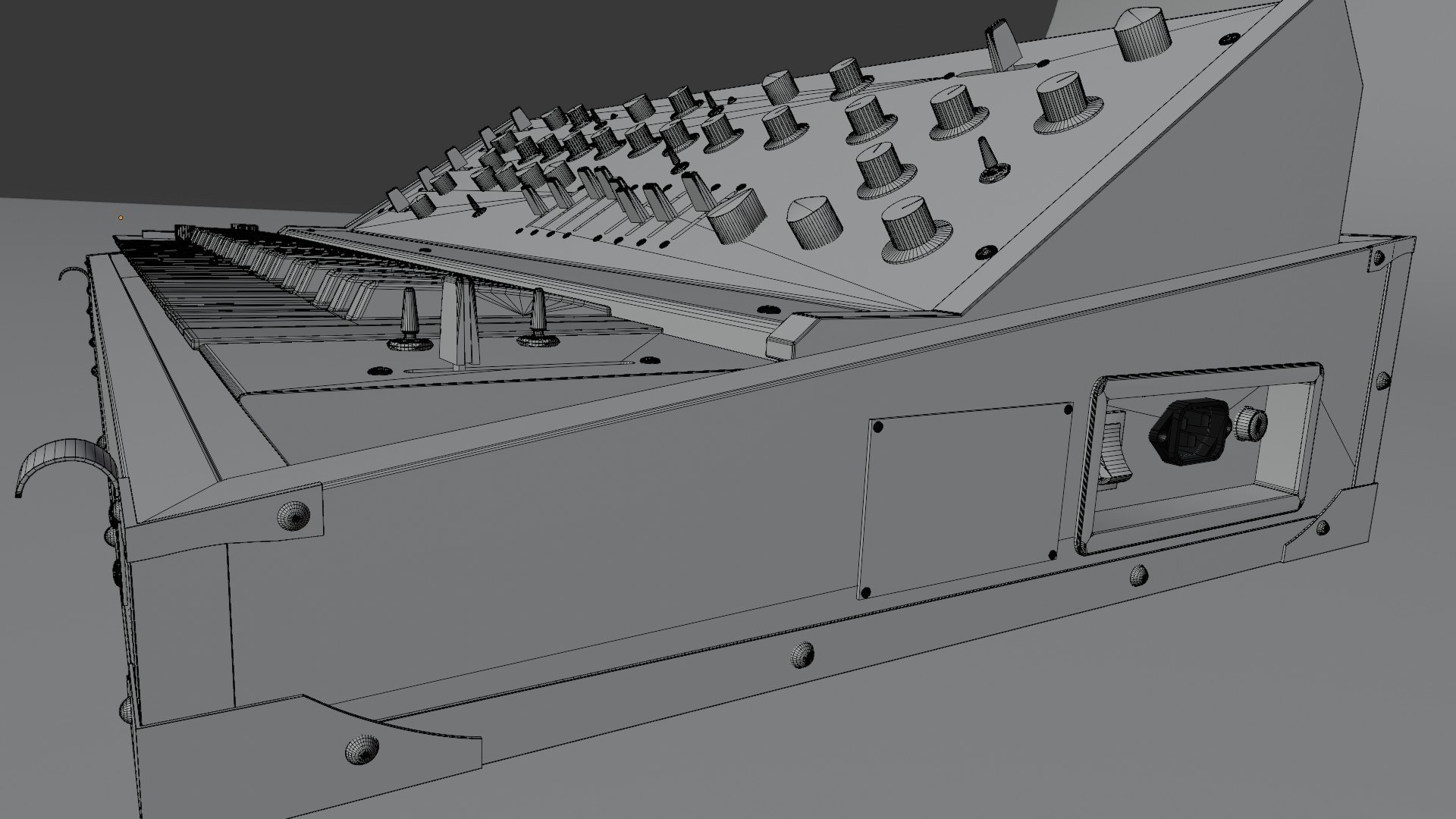 Crumar-ds2 Blend 3D Model - TurboSquid 2370760