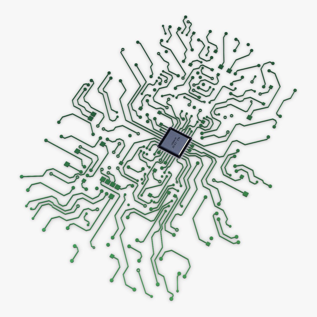 3D Model Electronic Circuit V 5 - TurboSquid 1353752