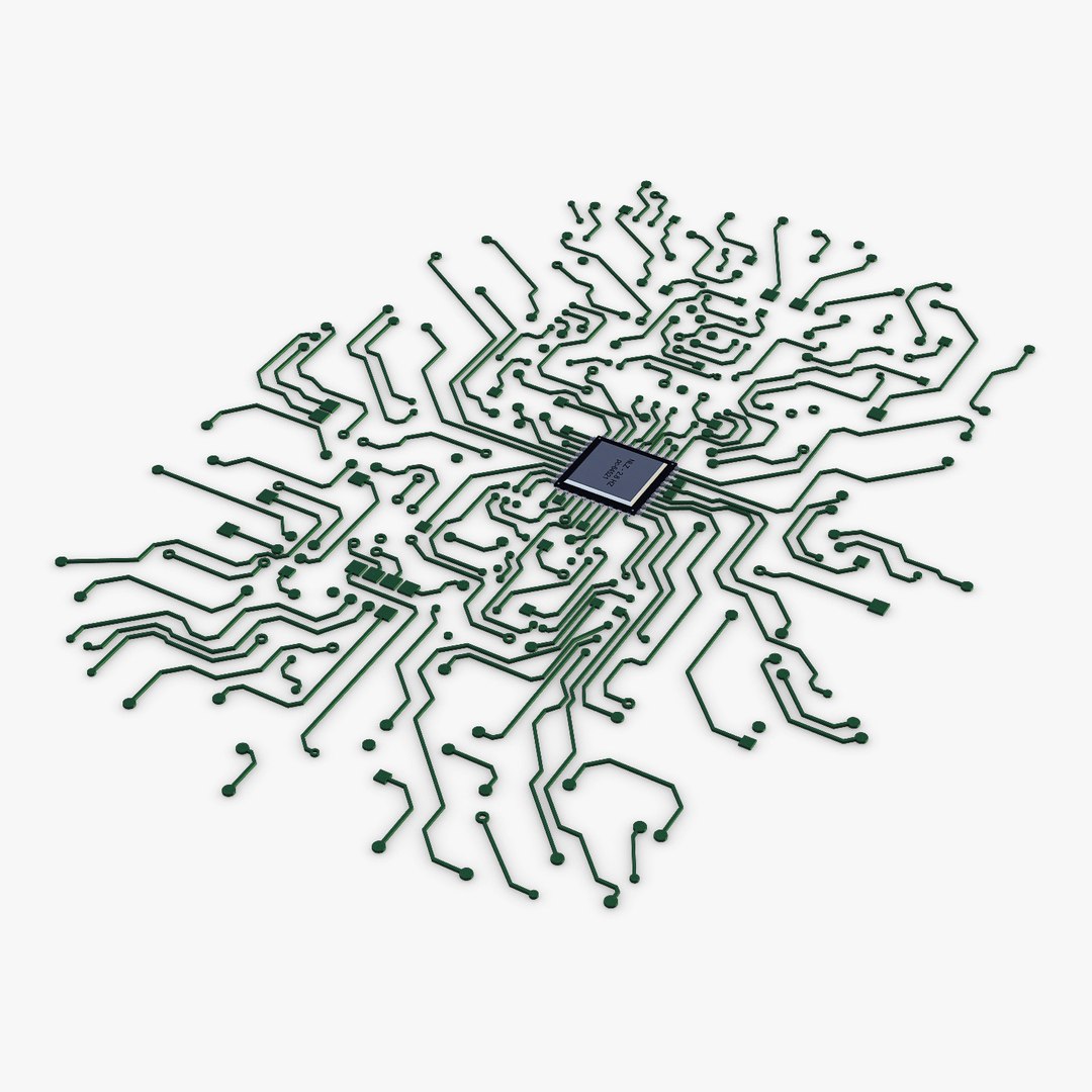 3D Model Electronic Circuit V 5 - TurboSquid 1353752