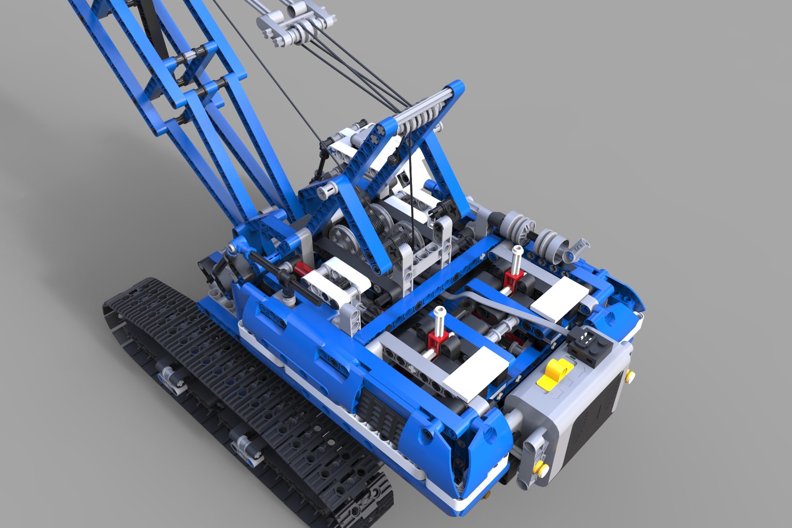 Lego Crawler Crane Model - TurboSquid 1173397