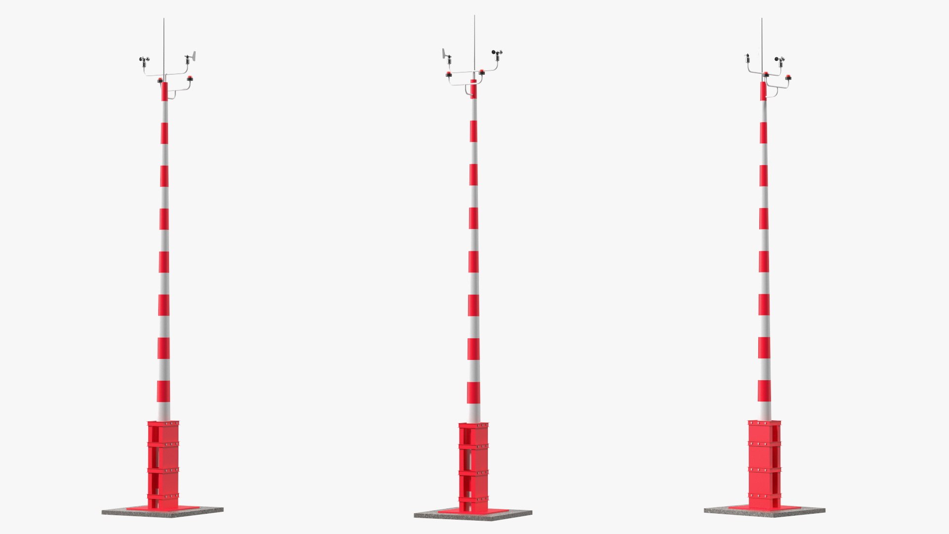 3D wind speed direction sensor - TurboSquid 1713290