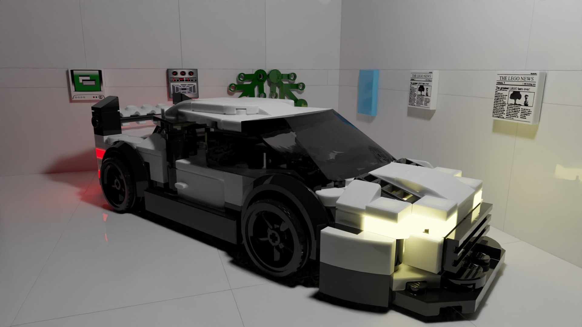 Lego Car 3D - TurboSquid 1981426