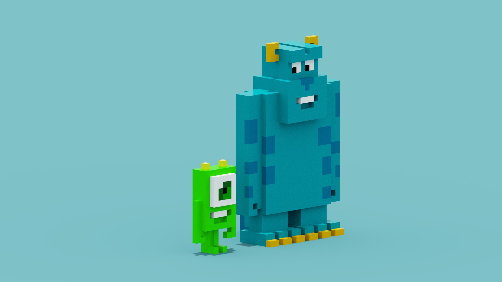 Disney Monsters Model - TurboSquid 1911422