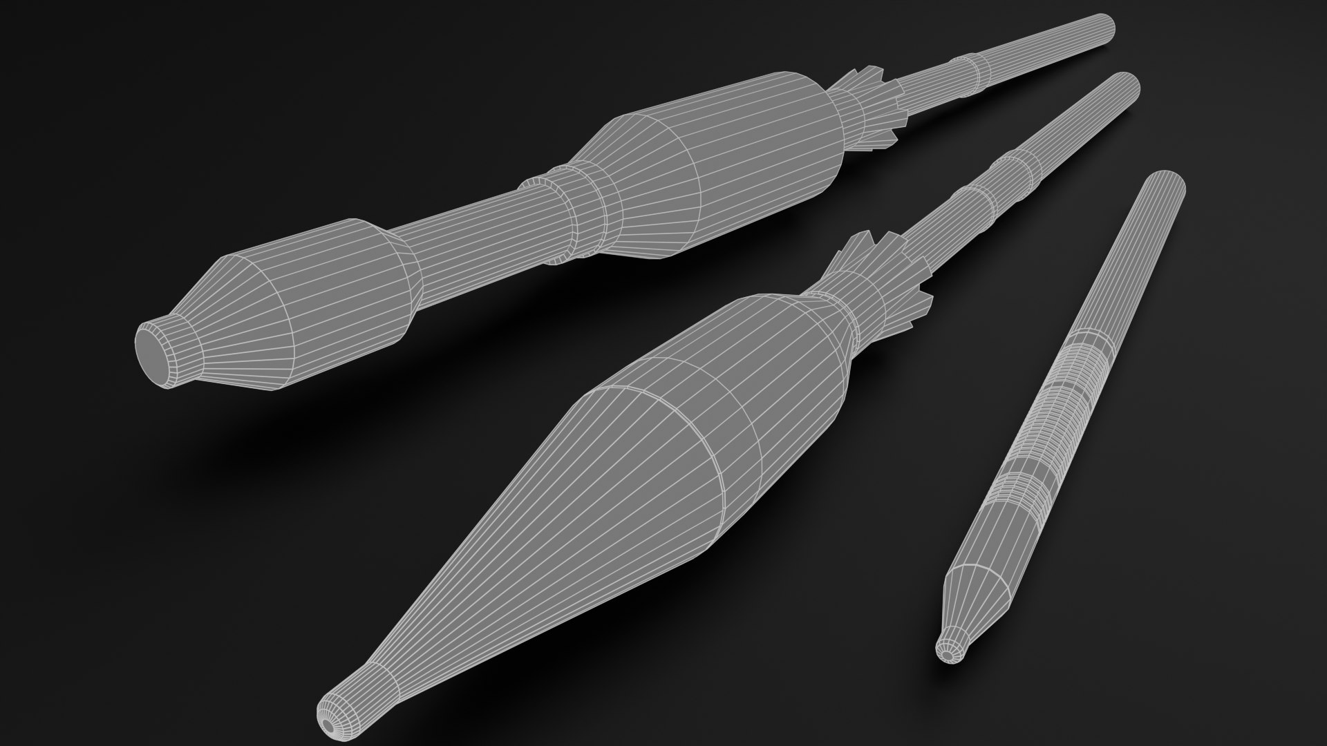 RPG-7 Rockets 3D Model - TurboSquid 2282642