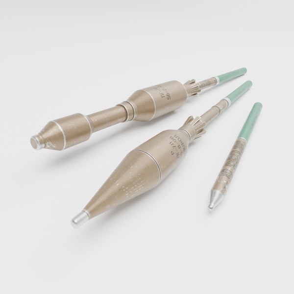 modelo 3d Cohetes RPG-7 - TurboSquid 2282642