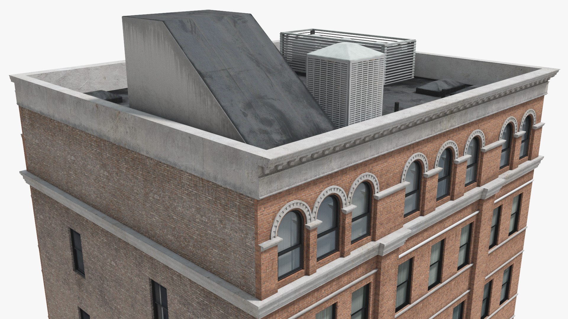 3D Manhattan Building 12-8K PBR Textures Model - TurboSquid 1763218