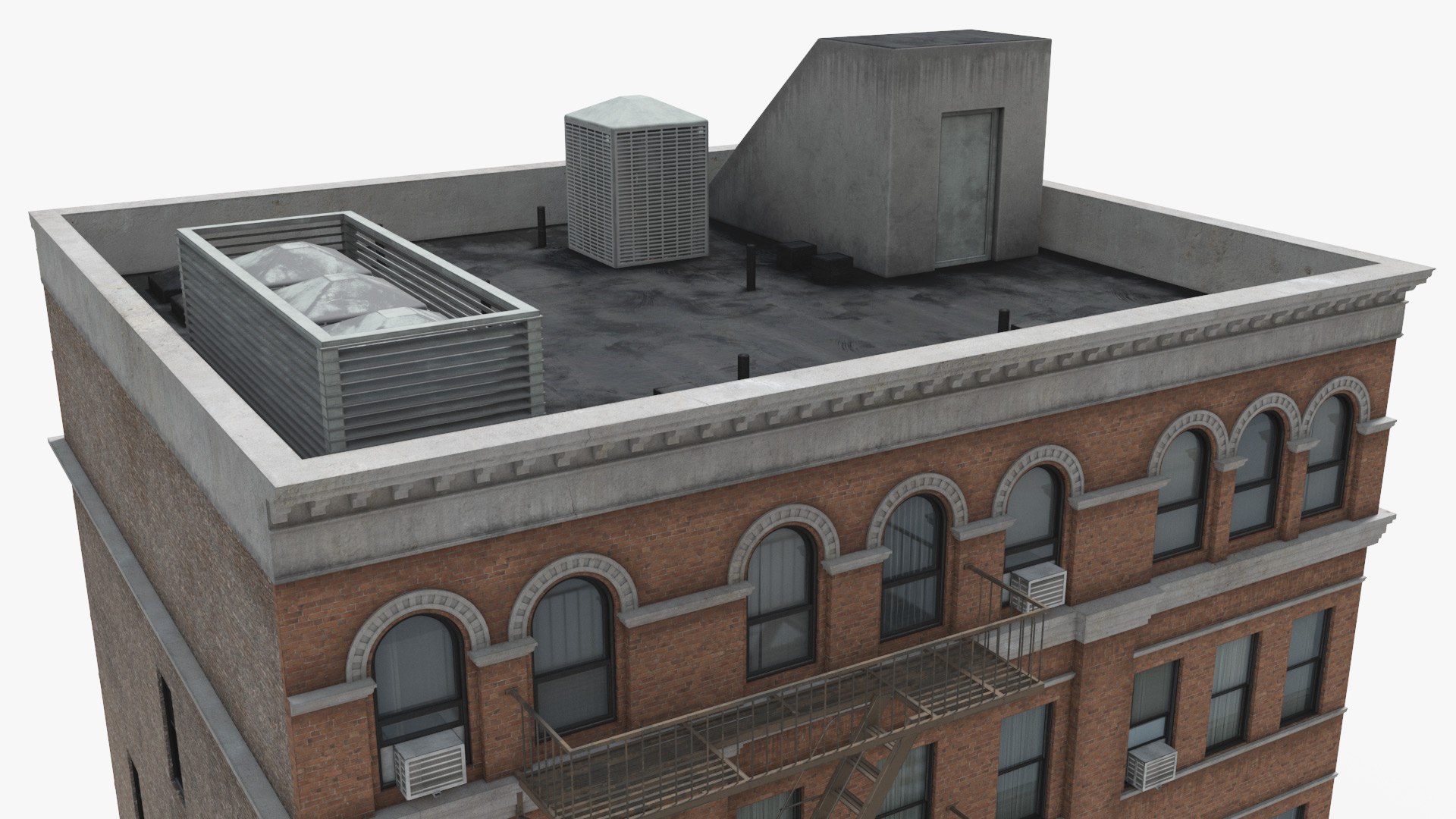 3D Manhattan Building 12-8K PBR Textures Model - TurboSquid 1763218