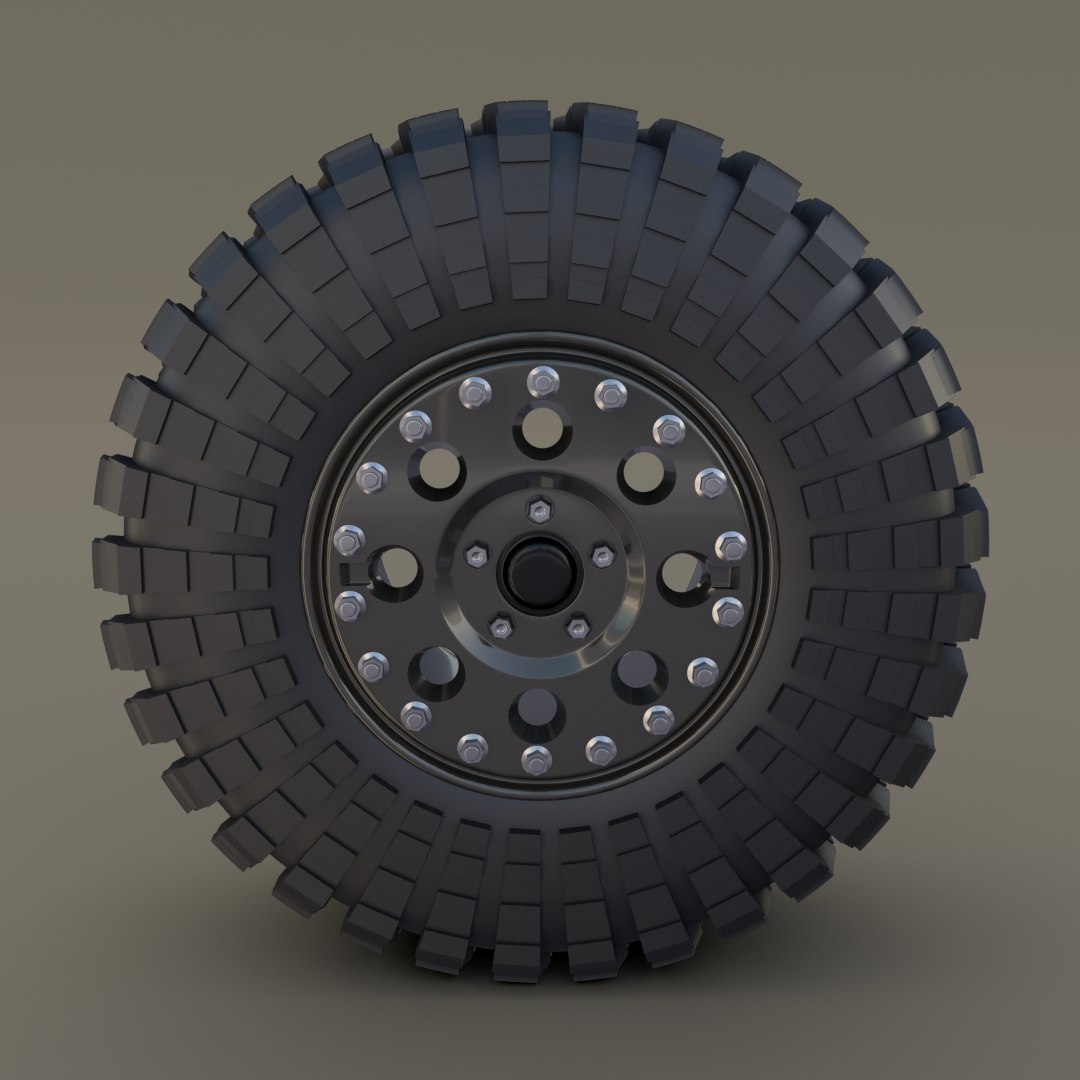 Tibus Wheel Maxxis Trepador 3D Model - TurboSquid 1299160