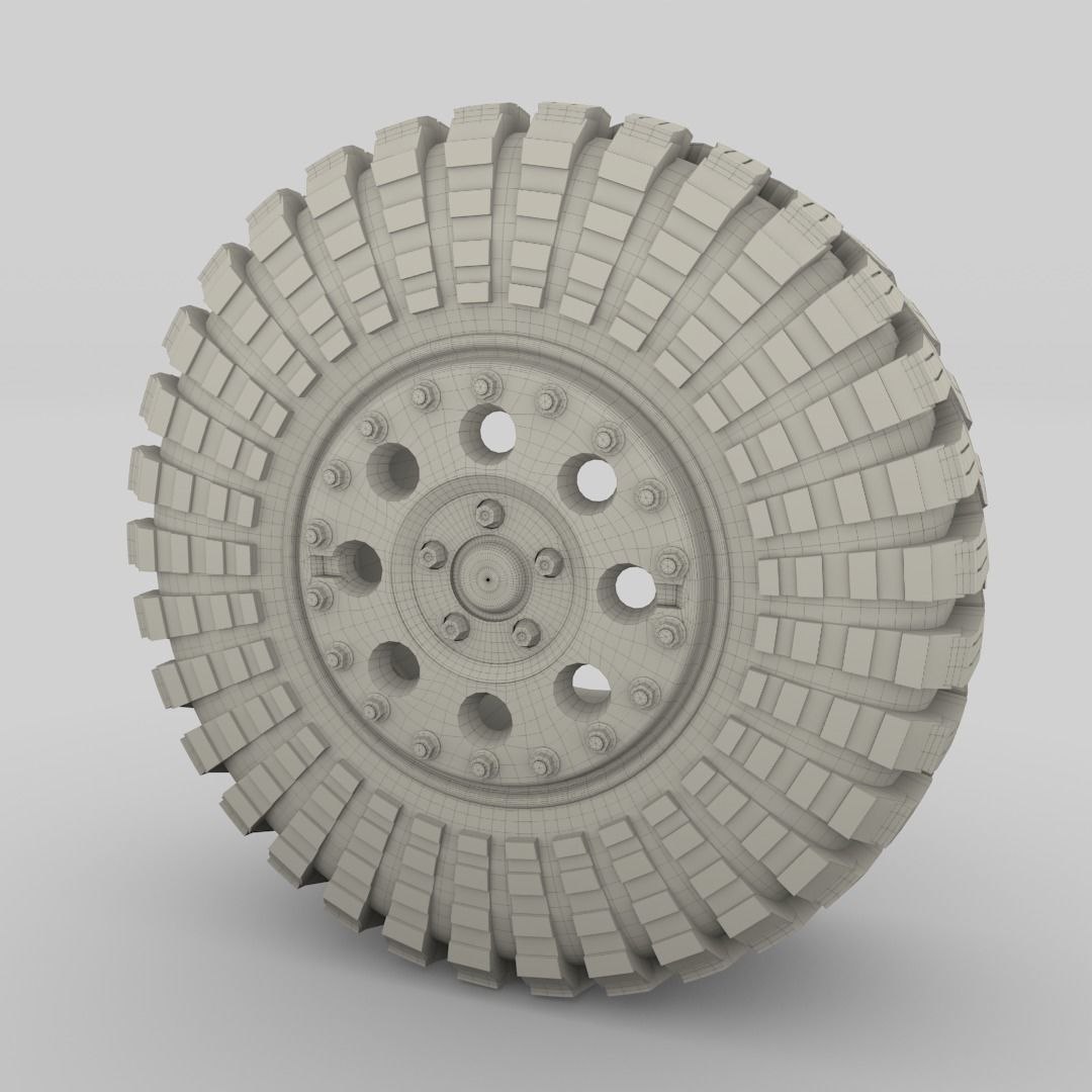 Tibus Wheel Maxxis Trepador 3D Model - TurboSquid 1299160