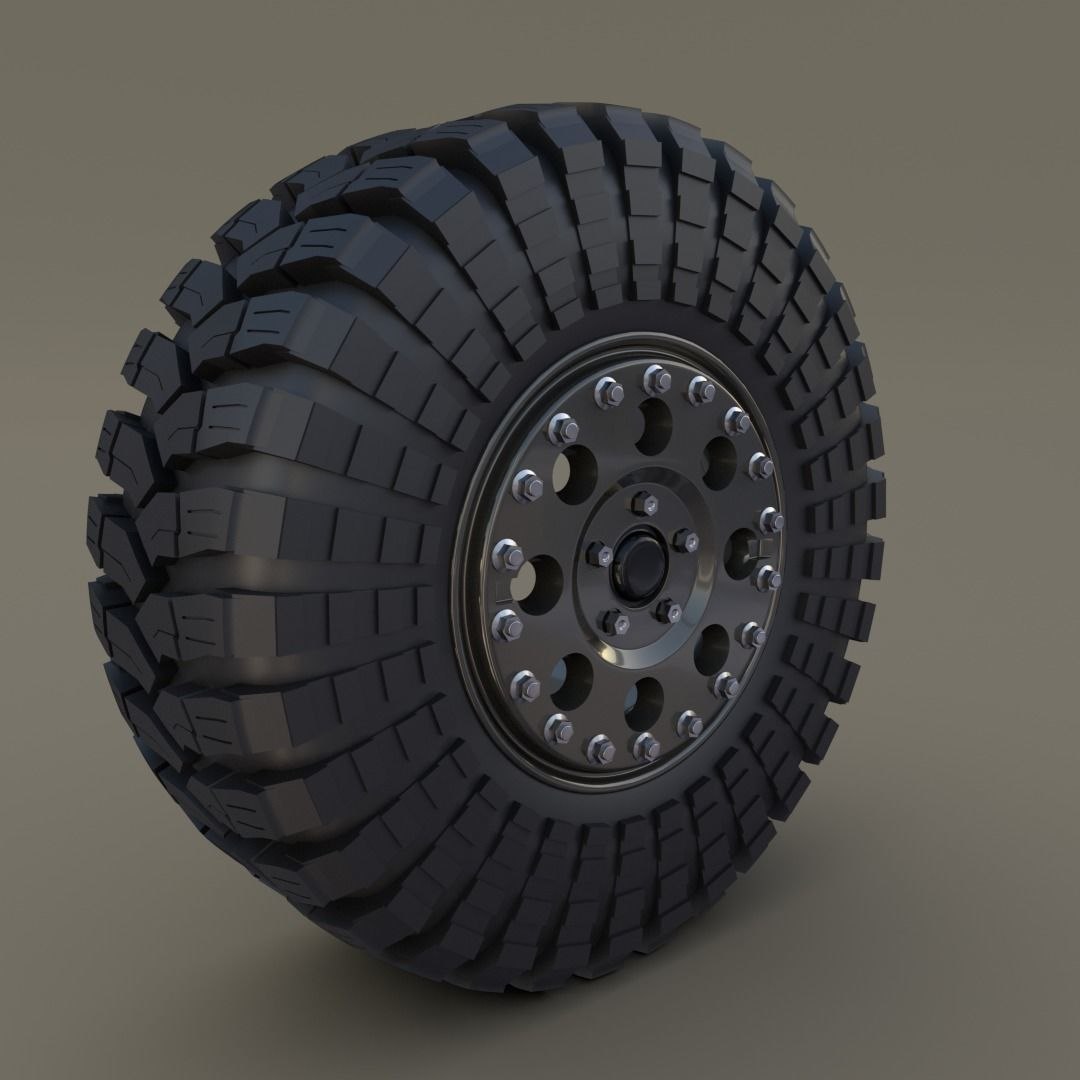 Tibus Wheel Maxxis Trepador 3D Model - TurboSquid 1299160