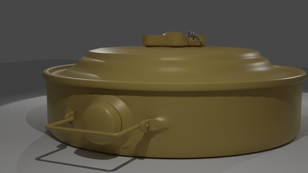 3D landmine tm46 - TurboSquid 1671385