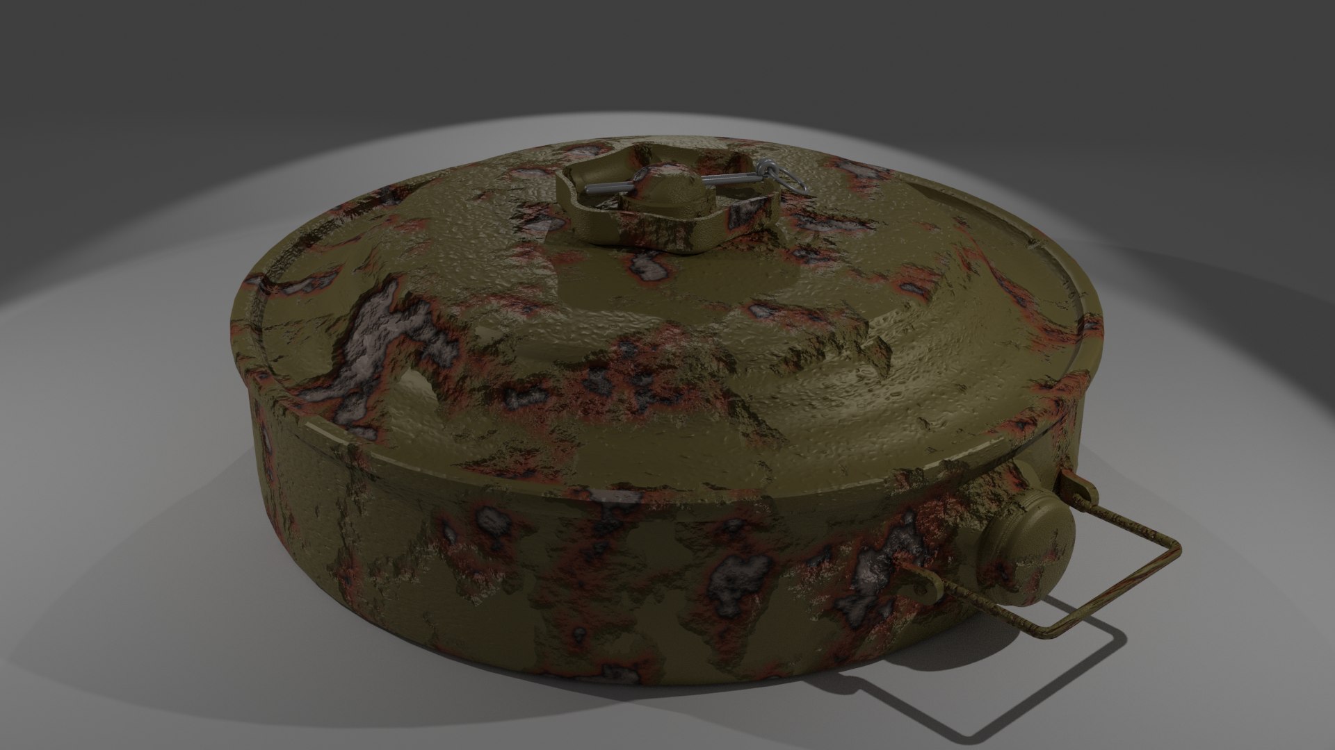 3D Landmine Tm46 - TurboSquid 1671385