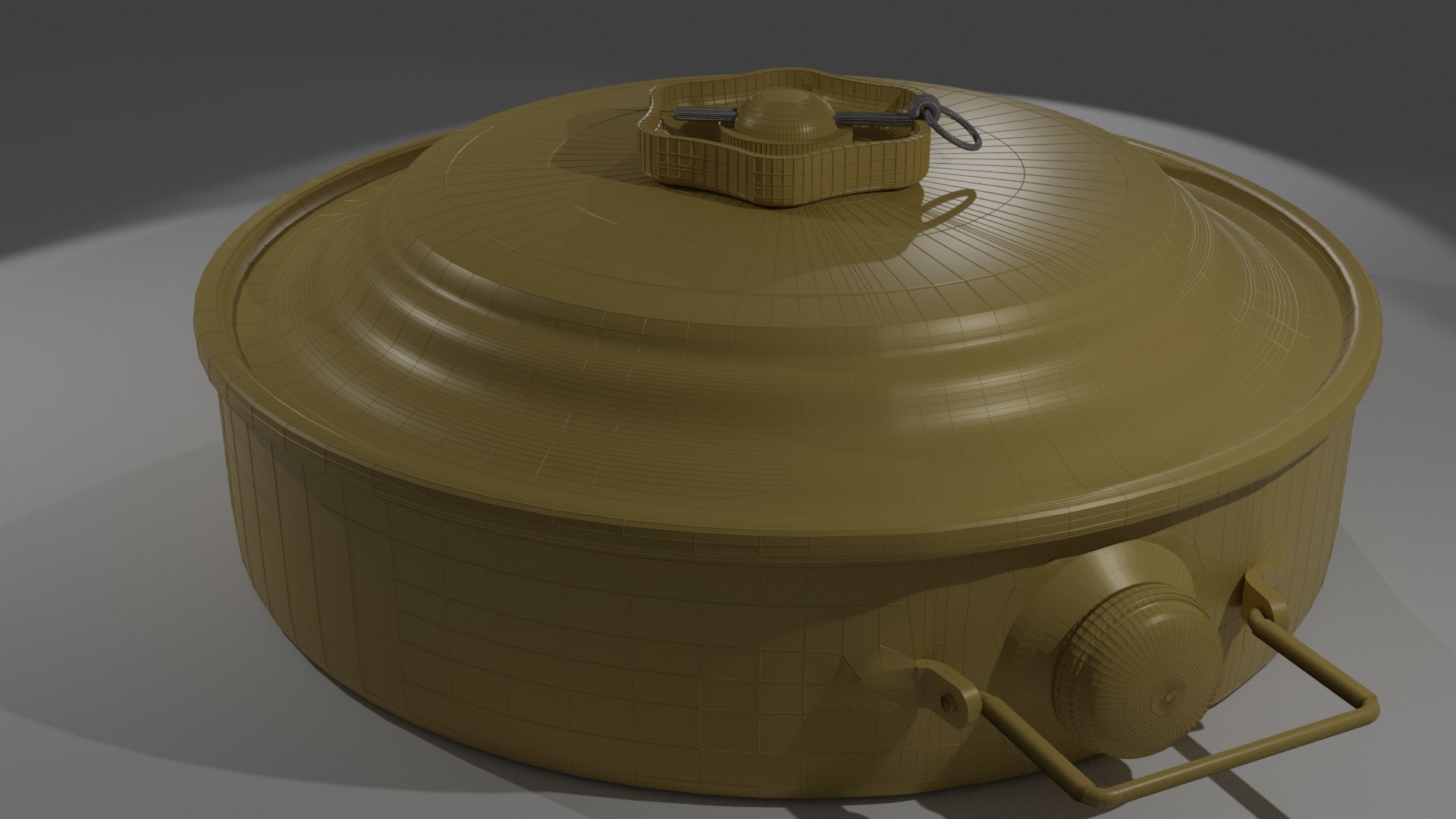 3D Landmine Tm46 - TurboSquid 1671385
