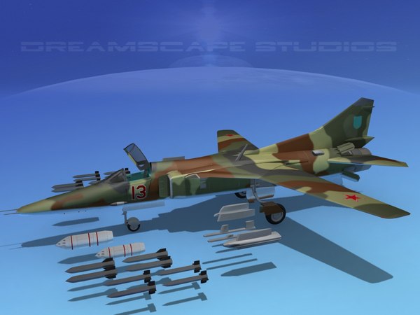Mikoyan MiG-27 3D Models for Download | TurboSquid