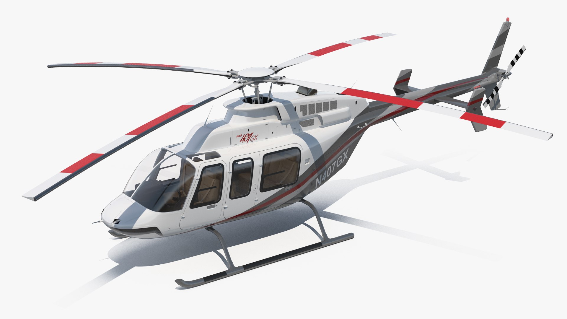 Bell 407 Gx Utility 3D - TurboSquid 1536500