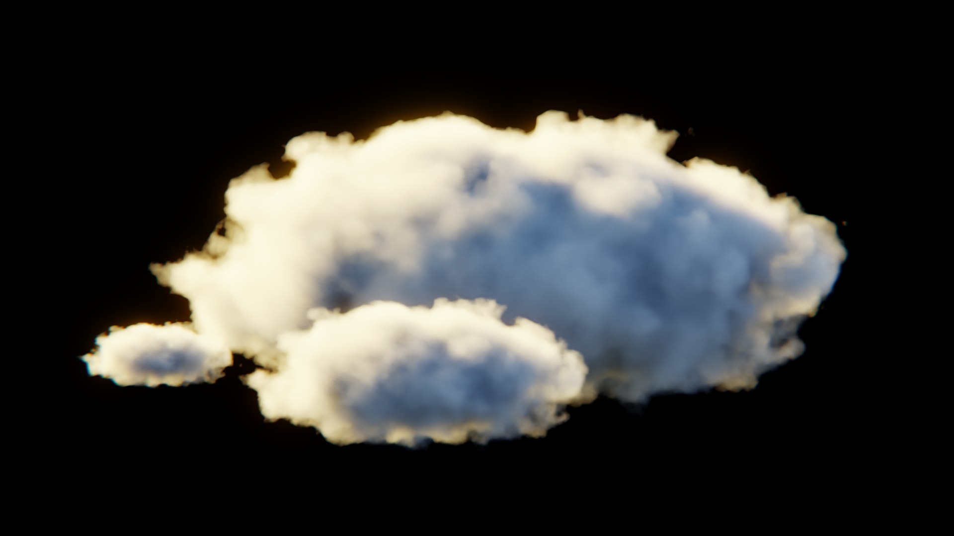 3D Procedural Clouds Model - TurboSquid 2213869