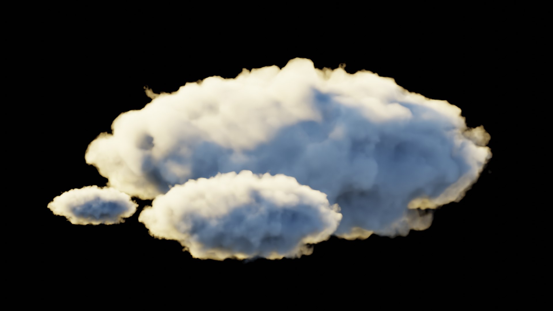 3D Procedural Clouds Model - TurboSquid 2213869