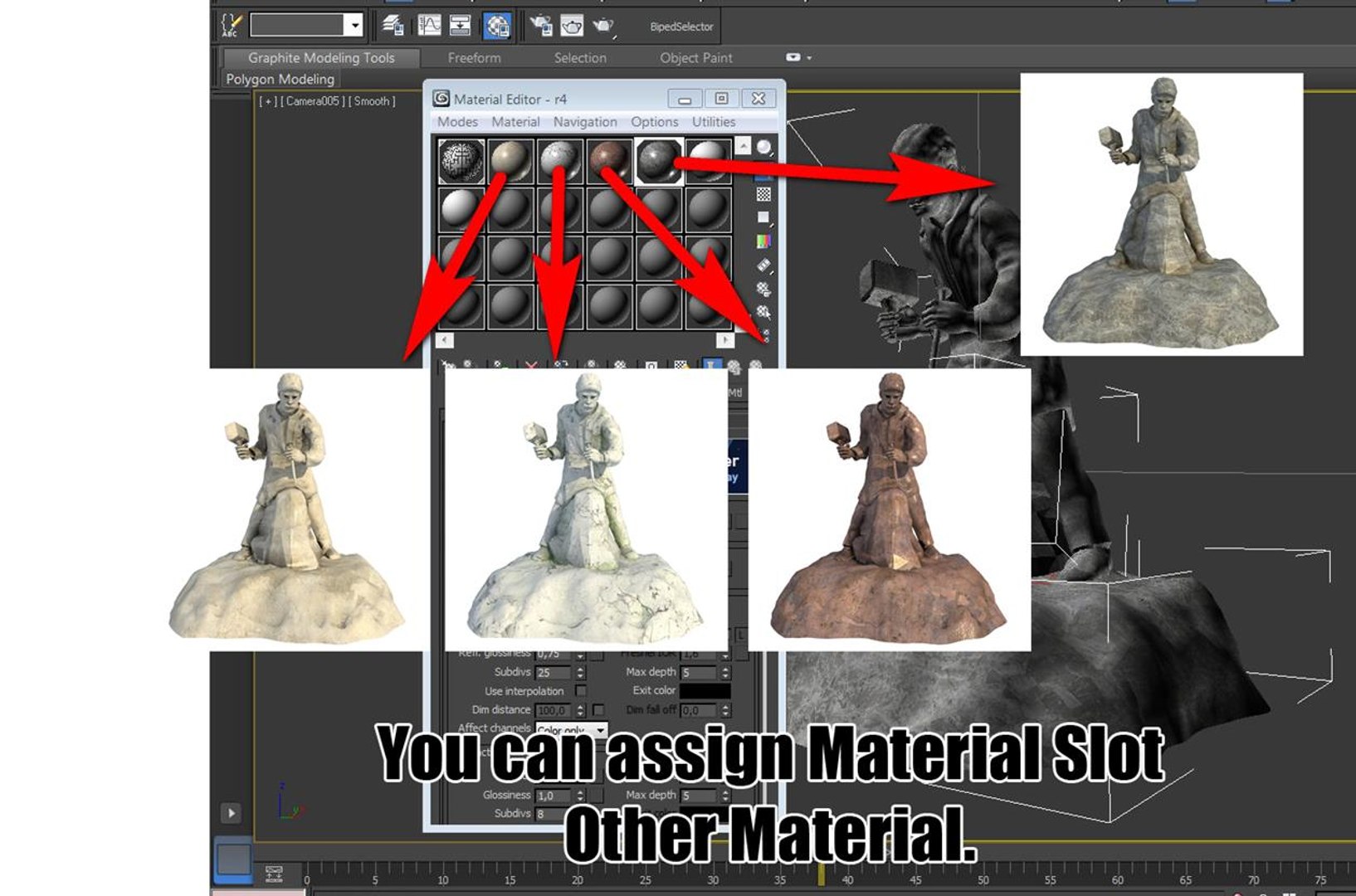 Stone Break Man 3D Model - TurboSquid 1339753