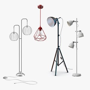 Floor Lamp Maya Models for Download | TurboSquid
