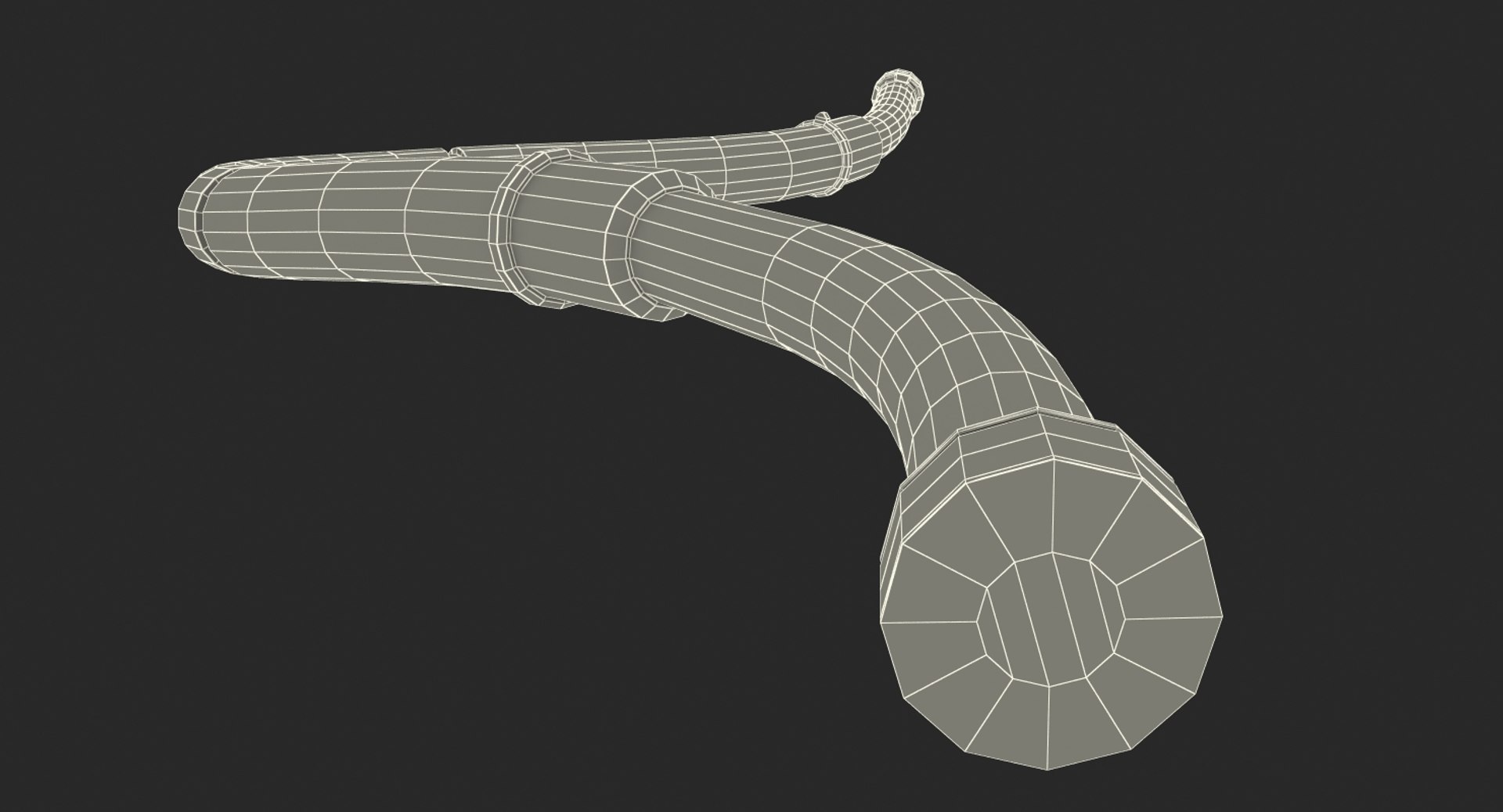 Industrial Cable 7 3d C4d