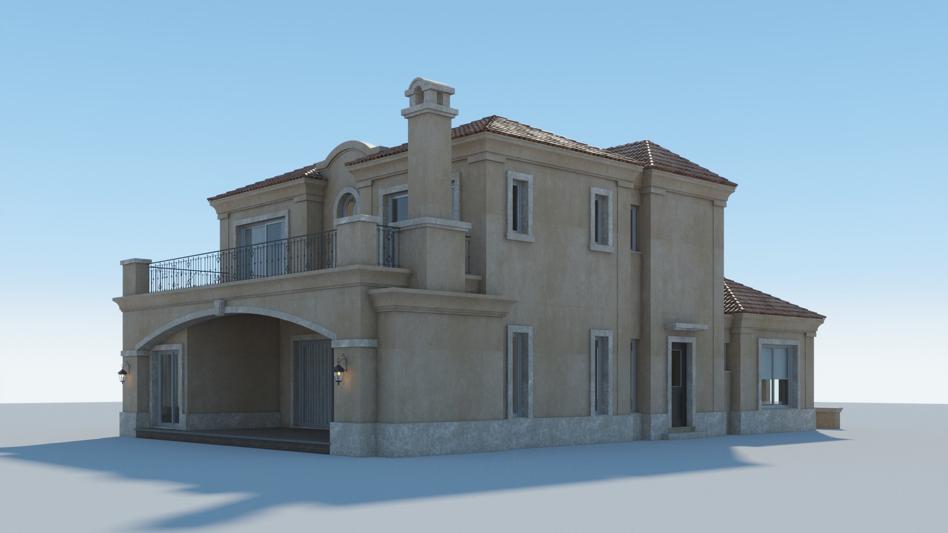 3D Model Classic House A - TurboSquid 2271417