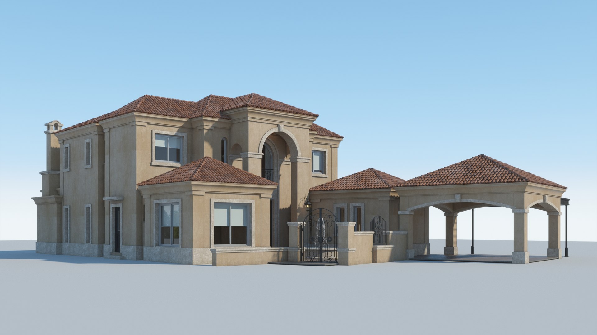 3D Model Classic House A - TurboSquid 2271417