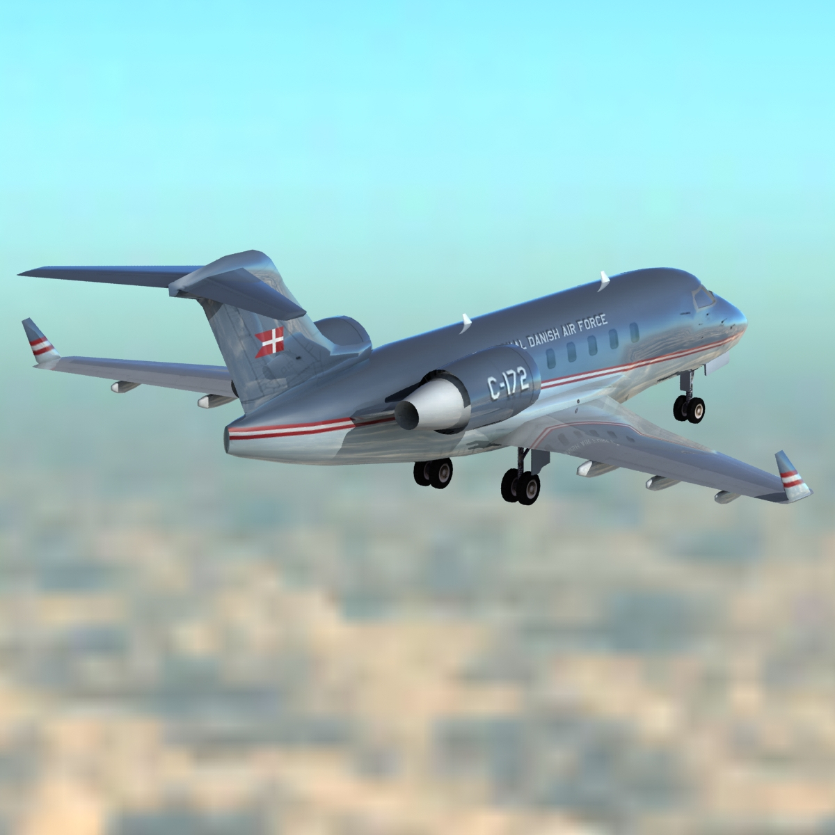 nato support aircraft 3d max