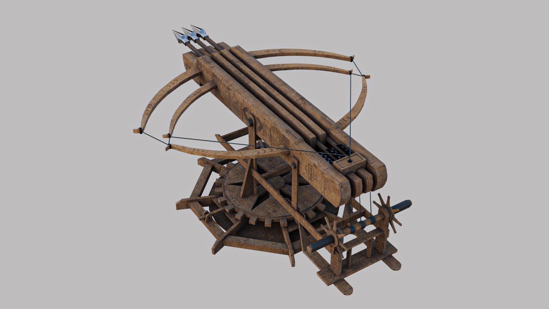 3D Ballista Weapon - Rocket Arrow Launcher - TurboSquid 1803963