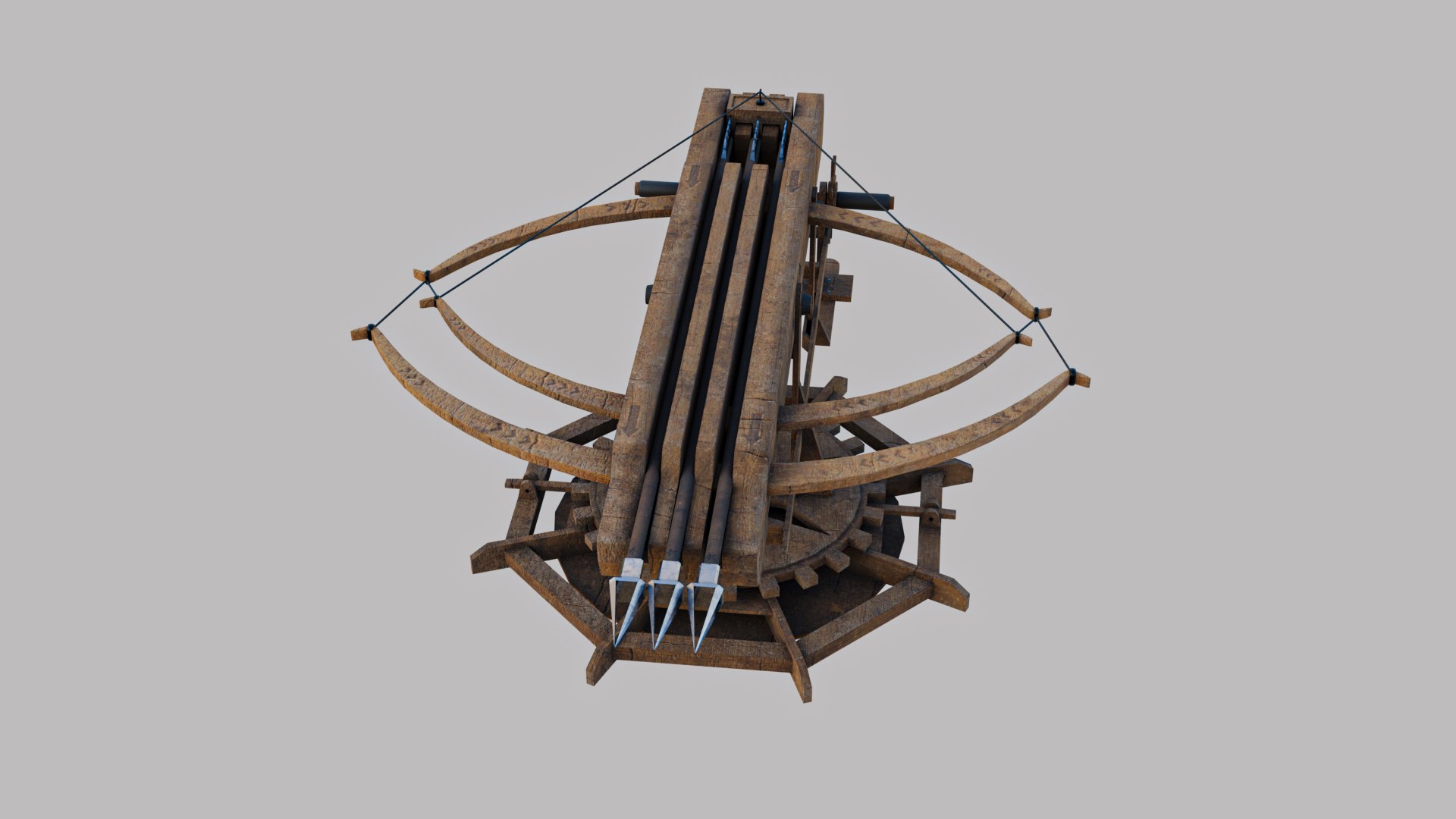 3D Ballista Weapon - Rocket Arrow Launcher - TurboSquid 1803963