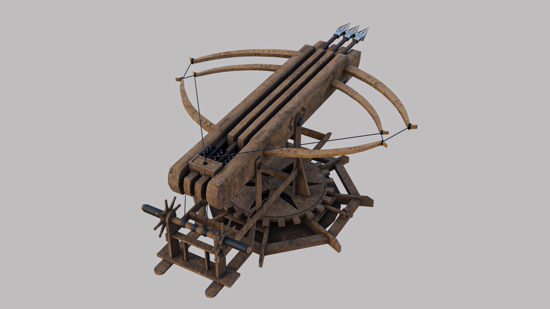 3D Ballista Weapon - Rocket Arrow Launcher - TurboSquid 1803963