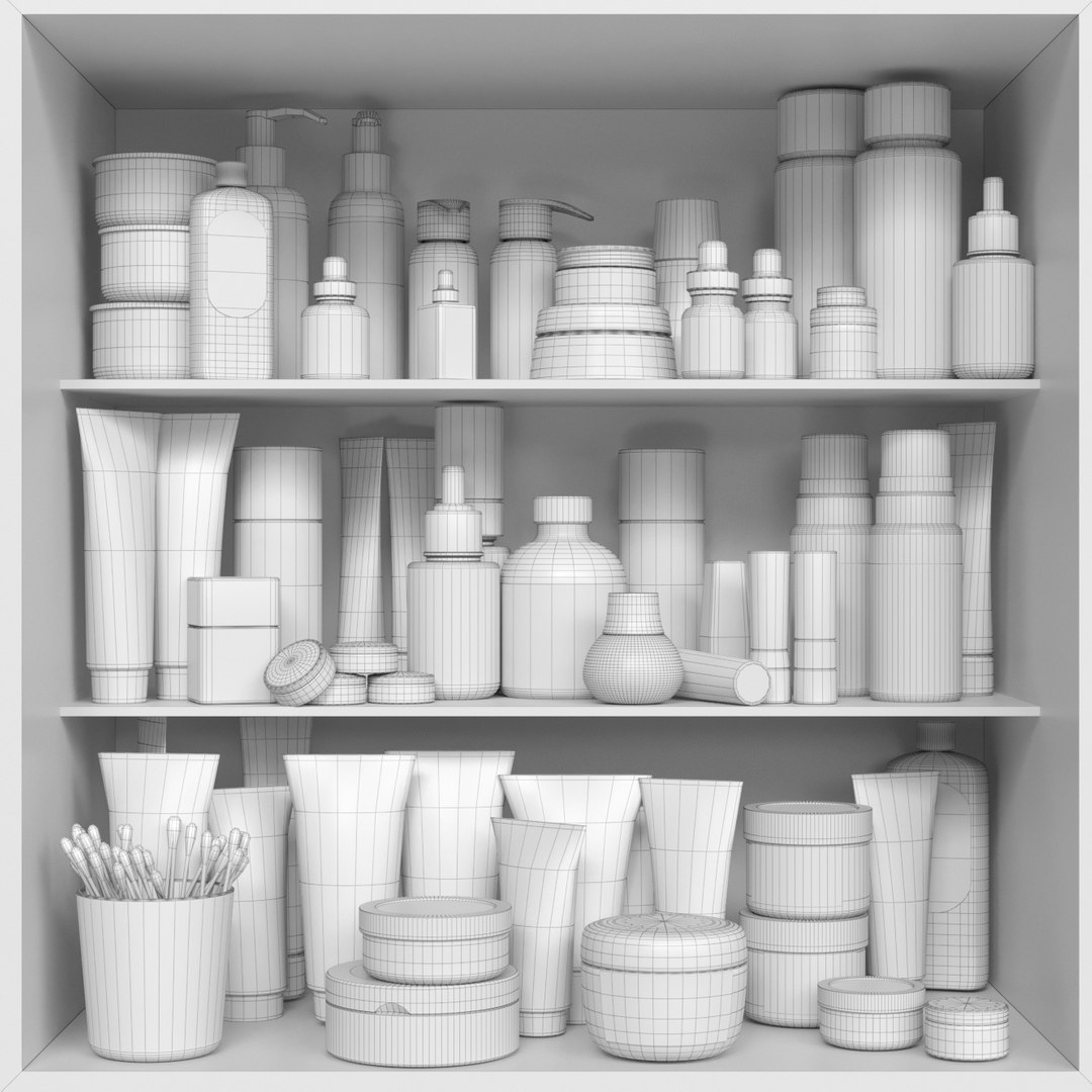 Cosmetics 3D Model - TurboSquid 1514948