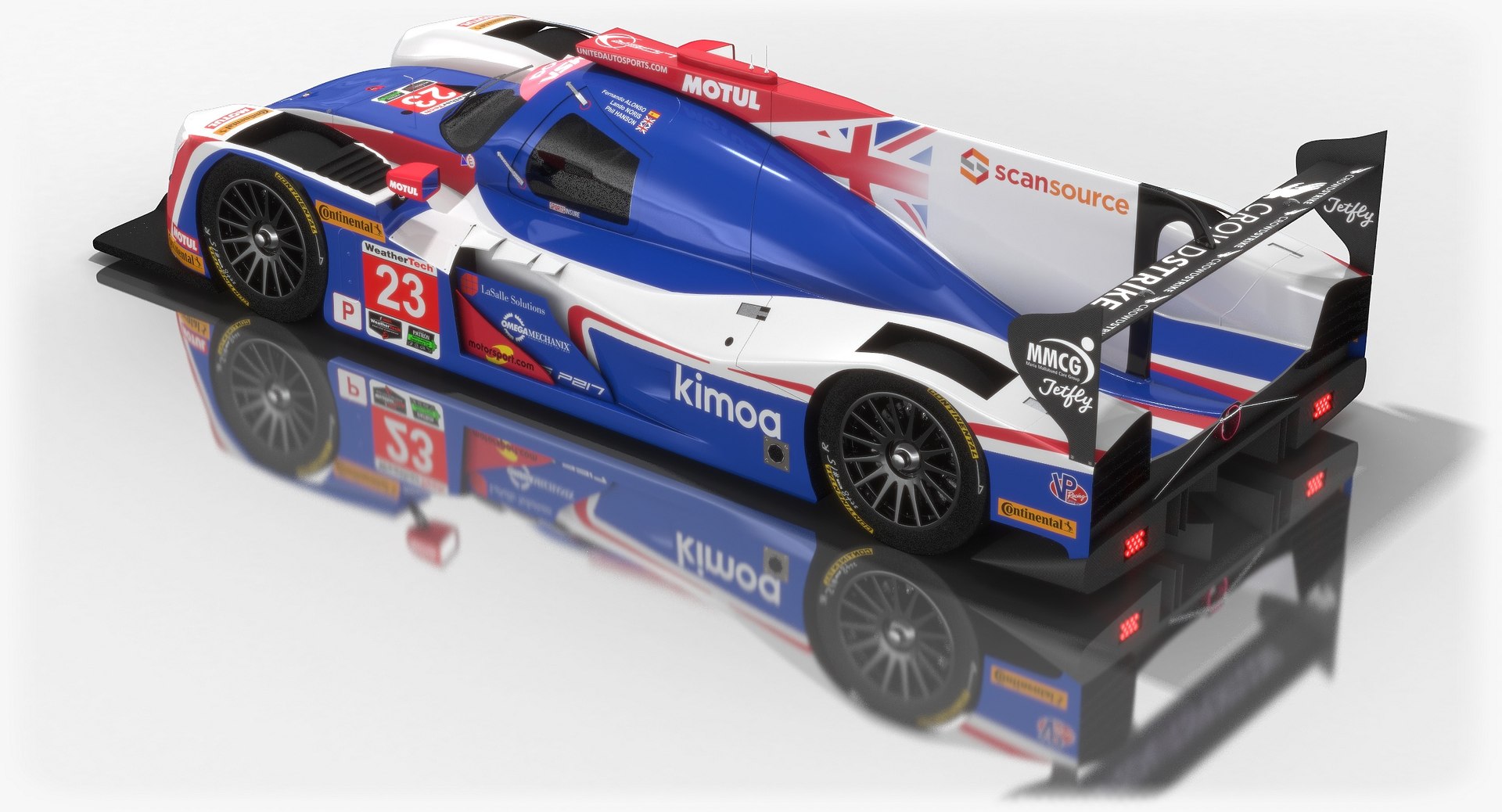 Ligier Js P217 Imsa 3D Model - TurboSquid 1253251