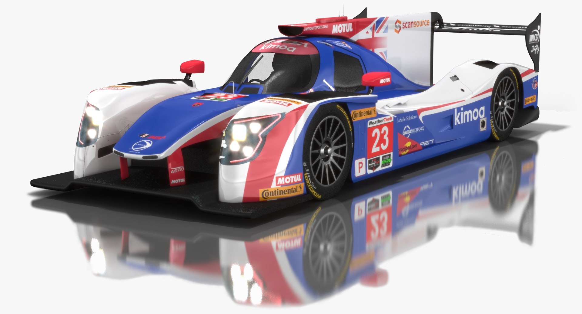 Ligier Js P217 Imsa 3D Model - TurboSquid 1253251