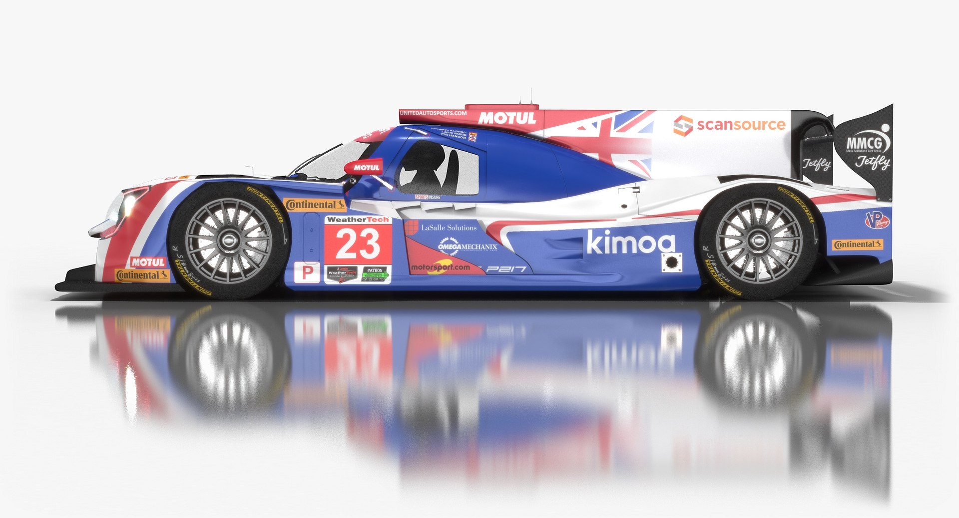 Ligier Js P217 Imsa 3D Model - TurboSquid 1253251