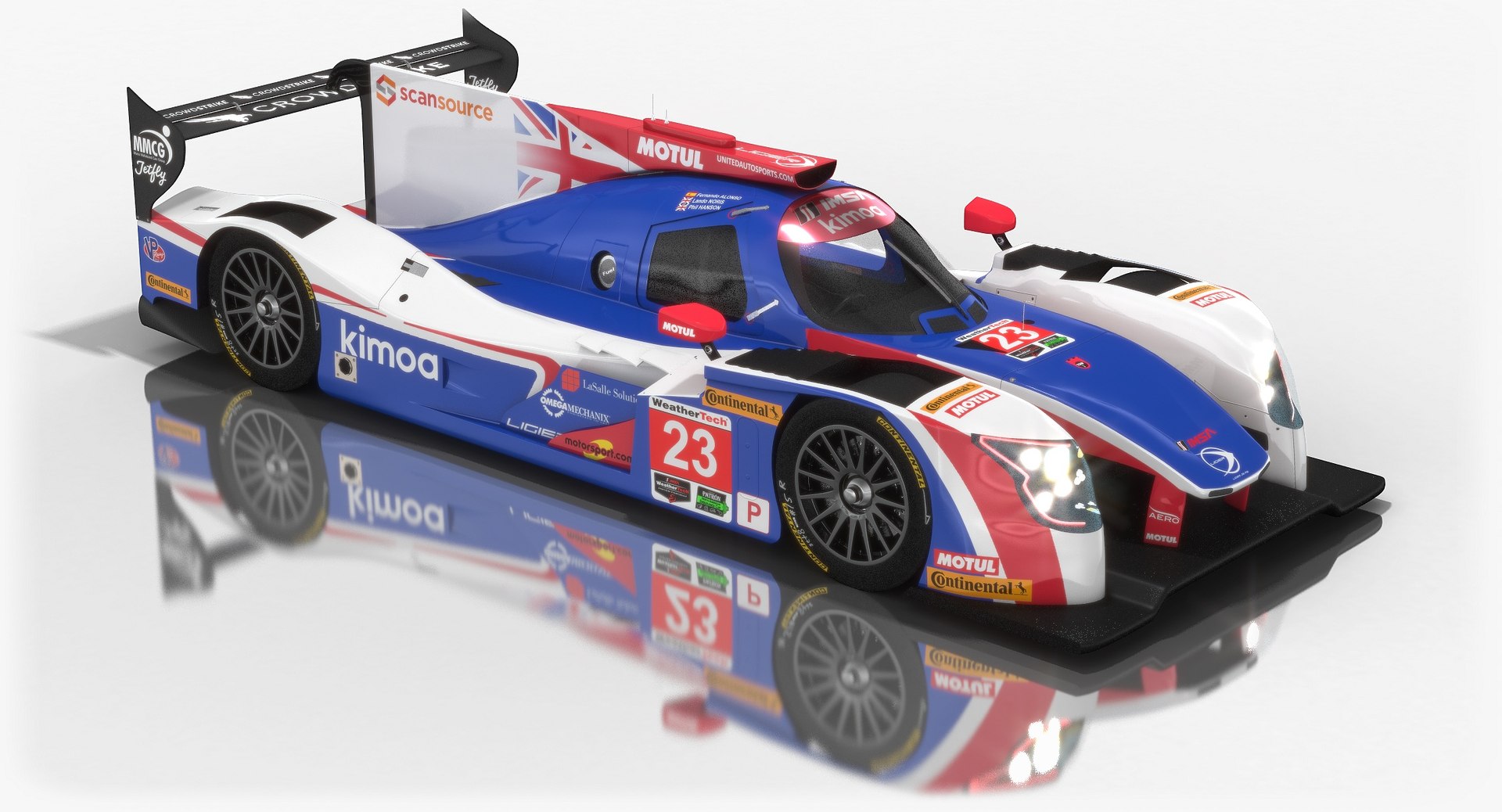 Ligier Js P217 Imsa 3D Model - TurboSquid 1253251