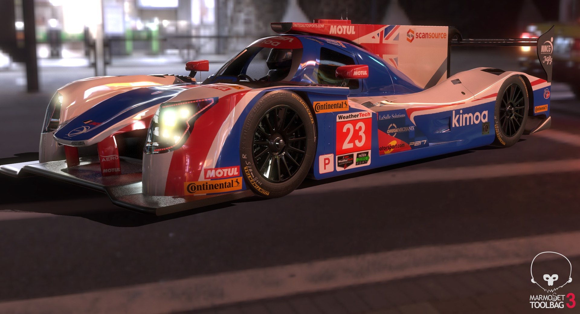 Ligier Js P217 Imsa 3D Model - TurboSquid 1253251