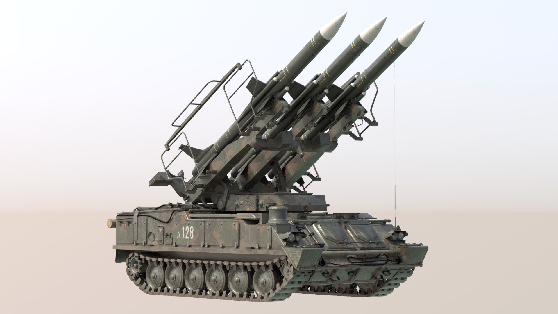 Kub SA-6 Gainful 3D - TurboSquid 2085569