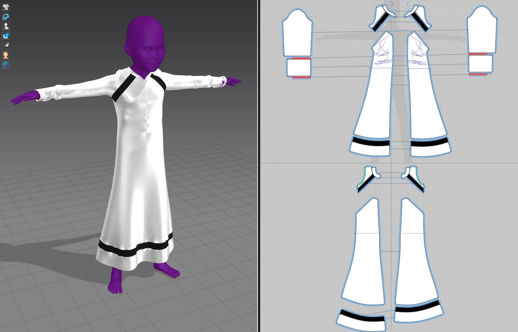 3D Real Cloths Loop Animation Model - TurboSquid 1502954